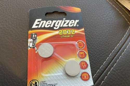 Батарейки Energizer 2032 (2 шт.) Новые, оригинал