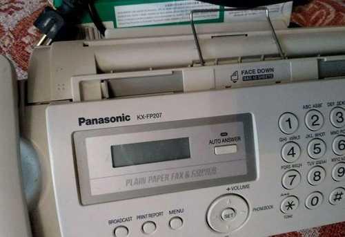 Факс Panasonic KX-FP207