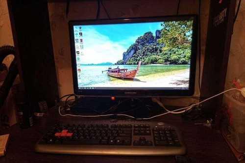 Игровой компьютер с монитором бу