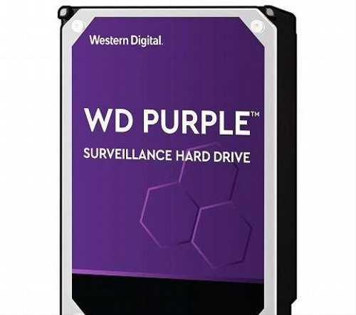 Жесткий диск WD SATA 4TB 6GB/S 64MB purple (WD40pu