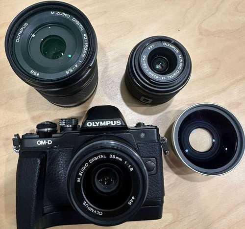 Olympus om d e m10 mark ii   обьективы