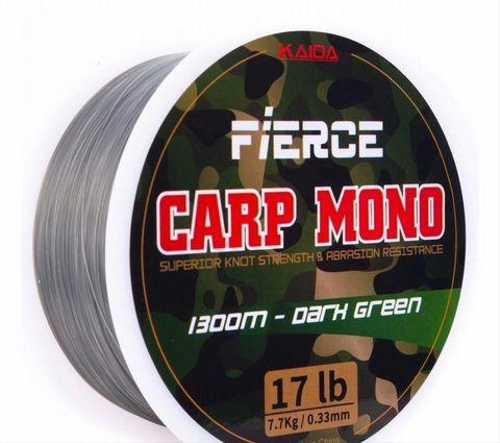 Леска kaida carp mono Green 0.35мм 1200м
