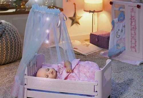 Baby annabell кроватка спокойной ночи