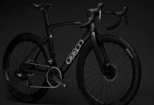 Японская шоссейная рама велосипеда Ceepo Mamba-R