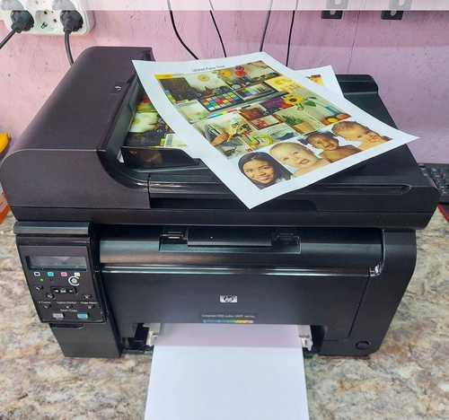 Мфу лазерный цветной HP laserjet color MFP M175a