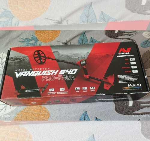 Металлоискатель Minelab Vanquish 540 PRO pack