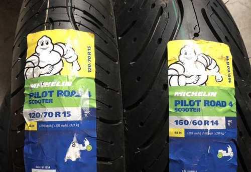 Michelin pilot road 4 SC 120/70R15 + 160/60R14