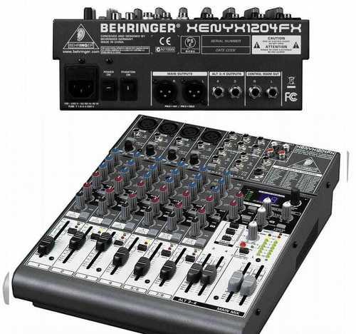 Микшерный пульт Behringer xenyx 1204FX