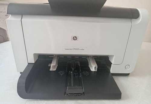 Принтер лазерный HP Color LaserJet Pro CP1025