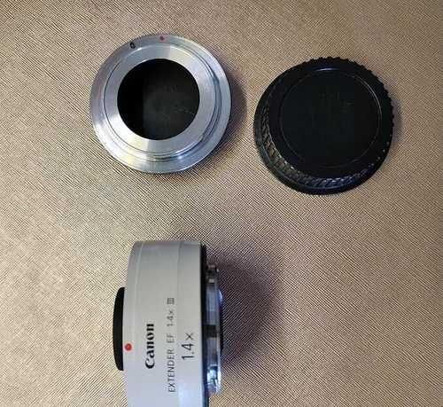 Телеконвертер Extender EF Canon 1,4 III