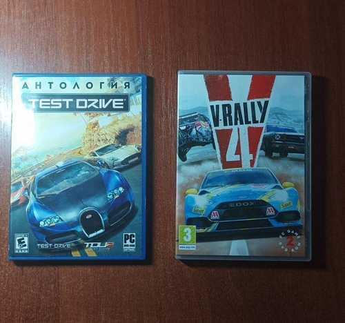 Диски пк (V-rally4), (Антология test drive)