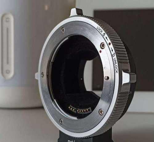 Metabones cine Smart Adapter, Canon EF на Sony E