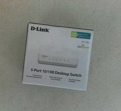 Комутатор D-link des-1005A