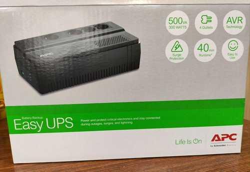 Ибп бесперебойник APC Easy Back-UPS BV500I-GR