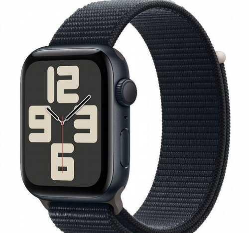 Смарт-часы Apple Watch SE 2 (2023), 44 мм, Midnight Al Midnight Sport Loop