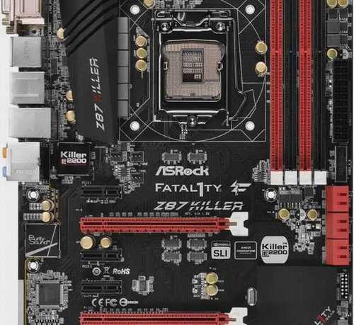 Материнская плата ASRock Fatal1ty Z87 Killer 1150