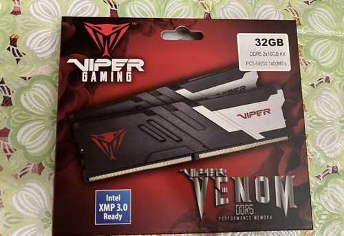 Озу DDR5 Patriot Viper Venom 7400 Мгц CL36