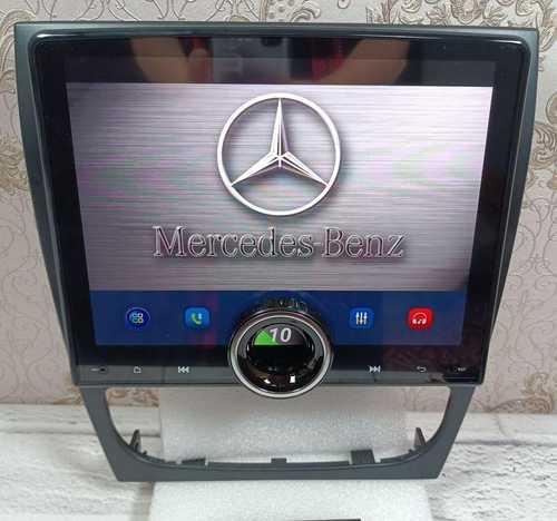 Магнитола Mercedes W203 C класс 2/32 Гб Fastknob a