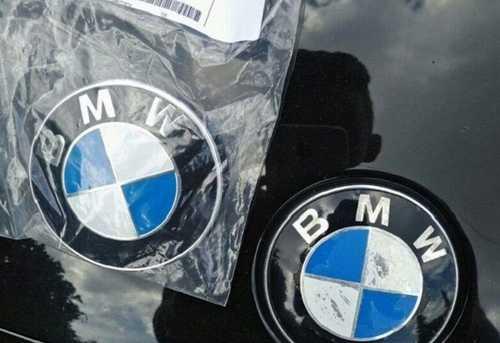 Оригинал эмблема на багажник капот руль BMW