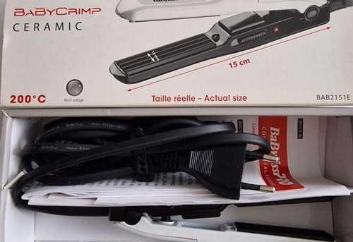 Плойка гафре babyliss