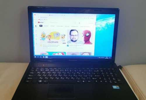 Офисный Lenovo g570, 8gb, i3, ssd 128gb