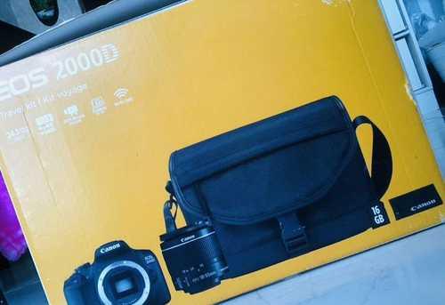 Фотокамера canon EOS 2000 D