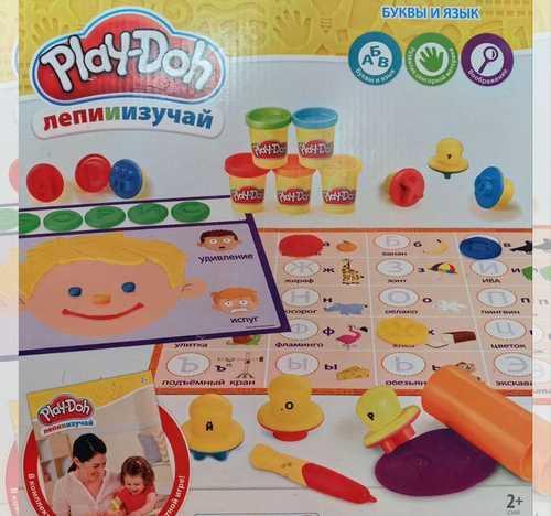 Набор Play doh Буквы и язык