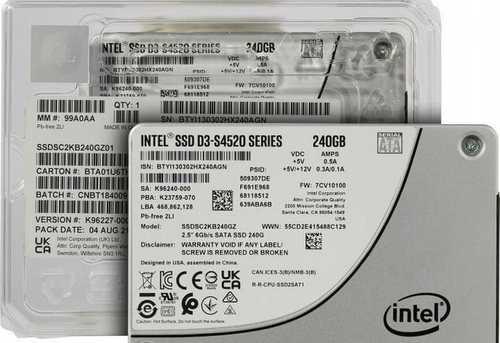 SSD Intel D3-S4520 240 Гб