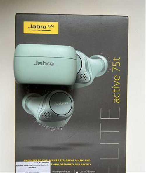 Наушники беспроводные Jabra Elite Active 75t
