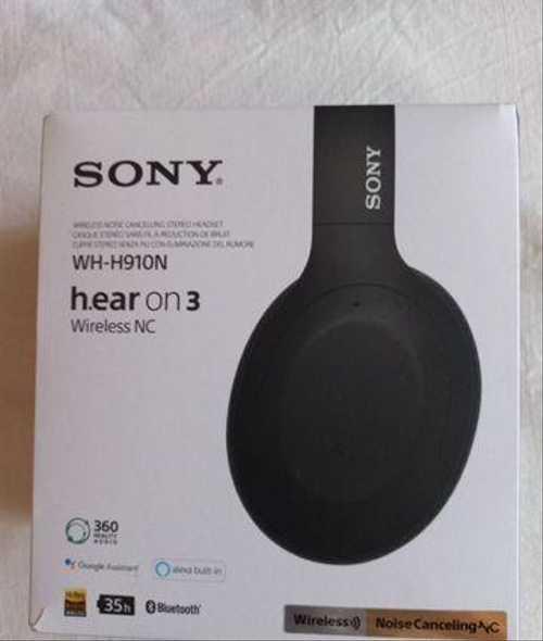 Беспроводные наушники Sony wh-h910n