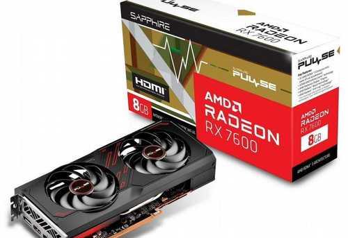 RX7600 pulse 8GB 128-bit gddr6 hdmi 3xDP 2FAN RTL