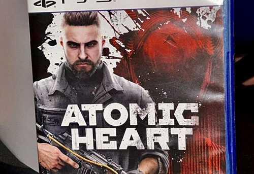 Игра Atomic heart на ps5 ps4