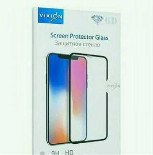 Защитное стекло Vixion на айфон XR оригинал 6D 9H
