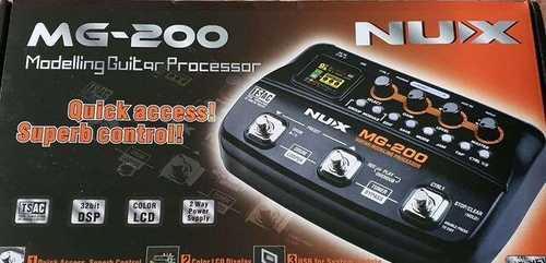 Гитарный процессор эффектов Nux MG - 200