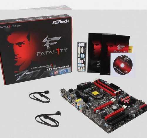 Комплект Asrock fatal1ty z77 performance   i7 3770