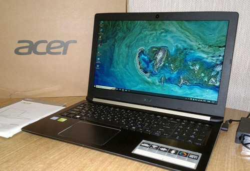 Acer (Core i5-7200U, nVidia 940MX, SSD+HDD, 8Gb)