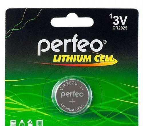 Батарейка литиевая таблетка Perfeo CR2025