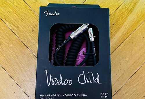 Гитарный кабель Fender Hendrix Voodoo Black Новый
