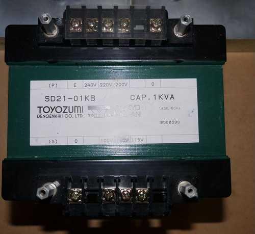Трансформатор Toyozumi sd21 для 100v аппаратуры