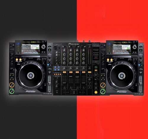 Комплект Pioneer CDJ-2000/DJM-800