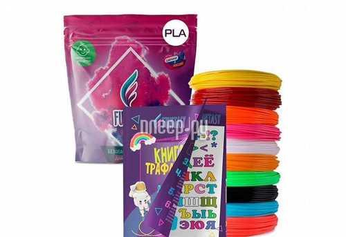 Funtasy PLA-пластик 10 цветов книжка с трафар