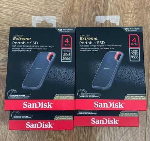 SanDisk Extreme G25 Portable SSD 4TB