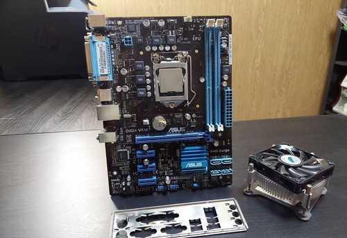 Asus P8H61 + Core i3 2120 + кулер