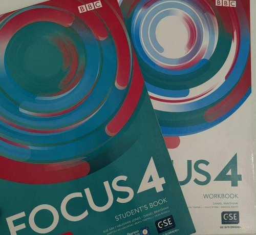 Учебник и workbook focus 4 (Second edition) новый