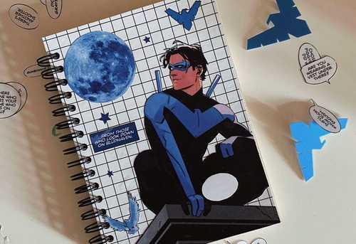 Скетчбук найтвинг nightwing блокнот