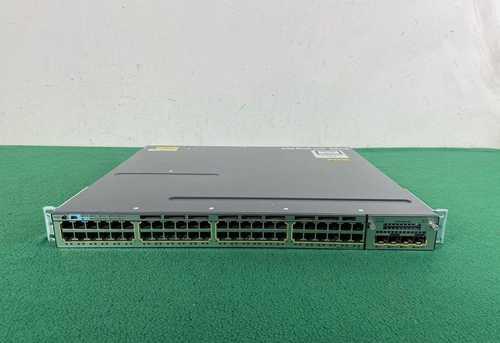 Коммутатор L3 Cisco WS-C3750X-48P-E + c3kx-nm-10g