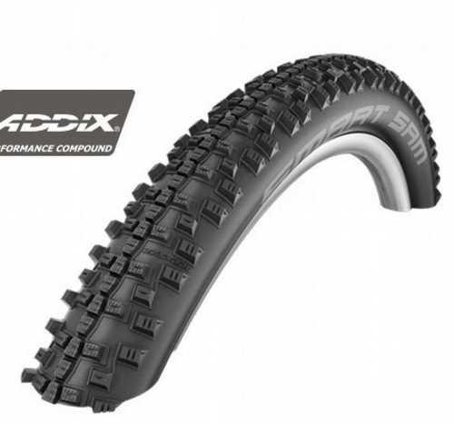 Покрышка. 24x2.35 (60-507) 05-11101337 SMART SAM Perf B/B-SK HS476 Addix 67EPI черная schwalbe