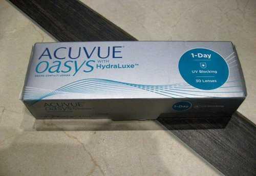 Контактные линзы acuvue oasys 1day HydraLuxe +5.5