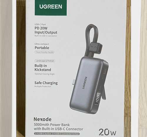 Ugreen 20W 5000mAh, новый