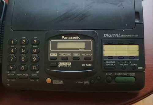 Panasonic телефон факс автответчик